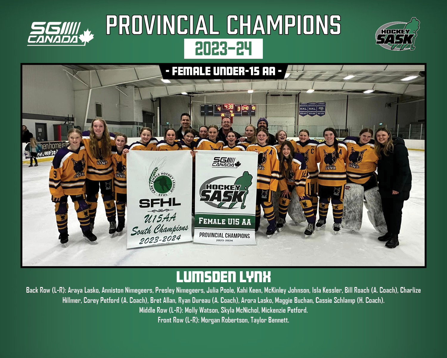 Provincial Champions « Hockey Saskatchewan